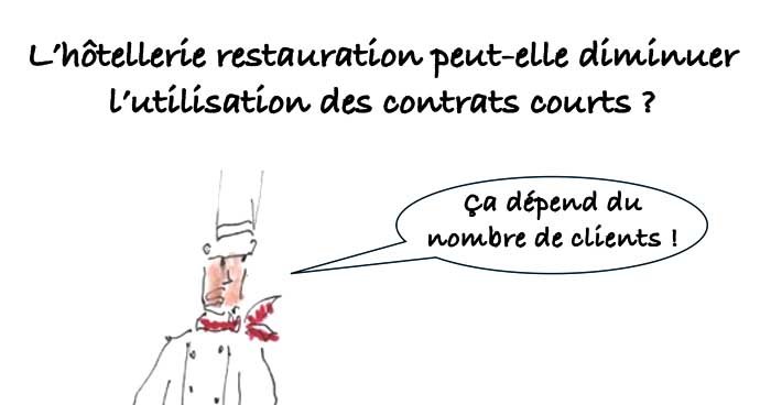 L’hôtellerie restauration peut-elle diminuer l’utilisation des contrats ...